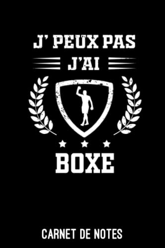 Carnet de notes humoristique pour les passionnés de boxe : idée cadeau ...