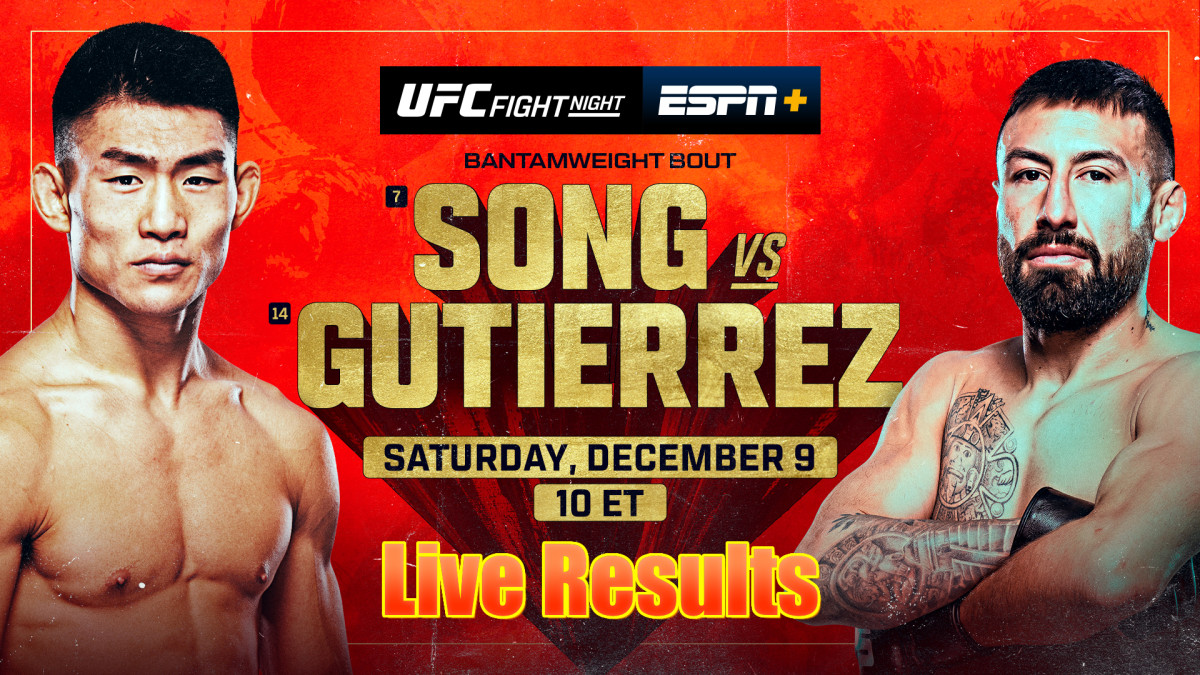 Résultats en direct de l'UFC Fight Night 233 : Song contre Gutiérrez ...