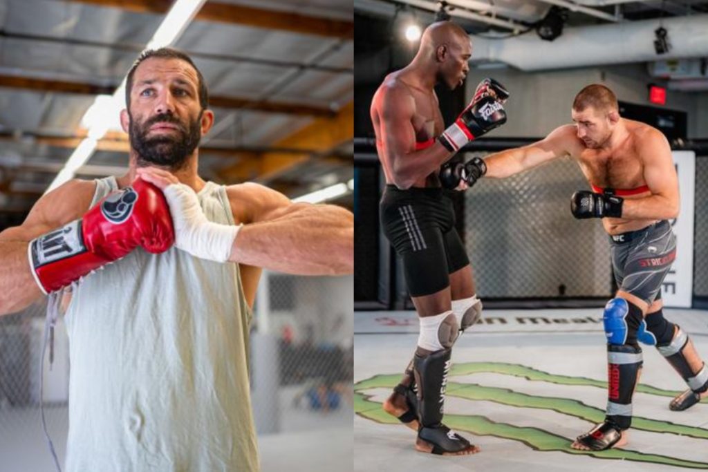 Luke Rockhold se souvient d'une séance d'entraînement avec "l'idiot à ...