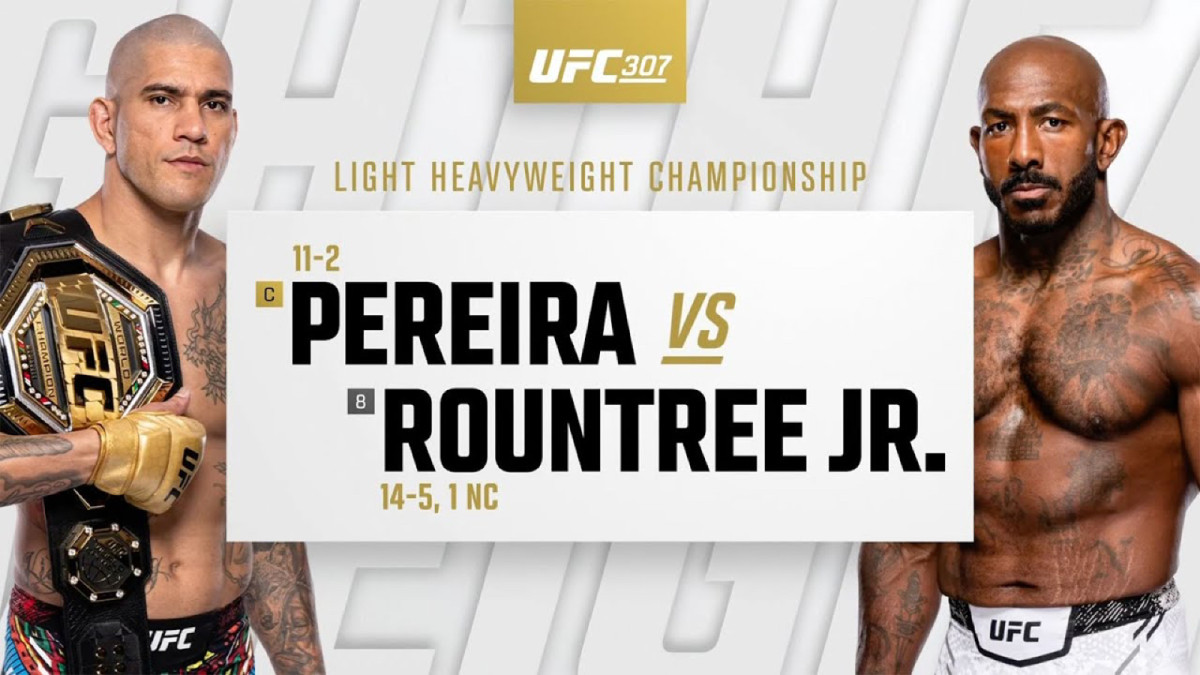 Faits saillants de l'UFC 307 : Alex Pereira contre Khalil Rountree Jr ...