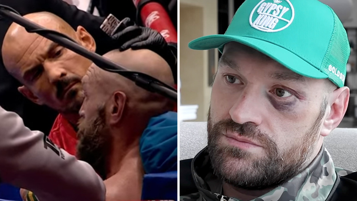 Des images choquantes du coin de Tyson Fury font surface après la ...