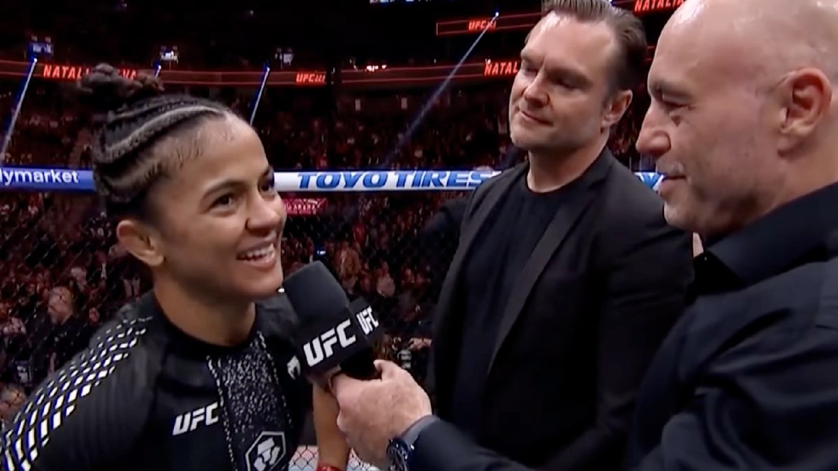 Interview de l'UFC 324 Octagon : Natália Silva critique la performance ...